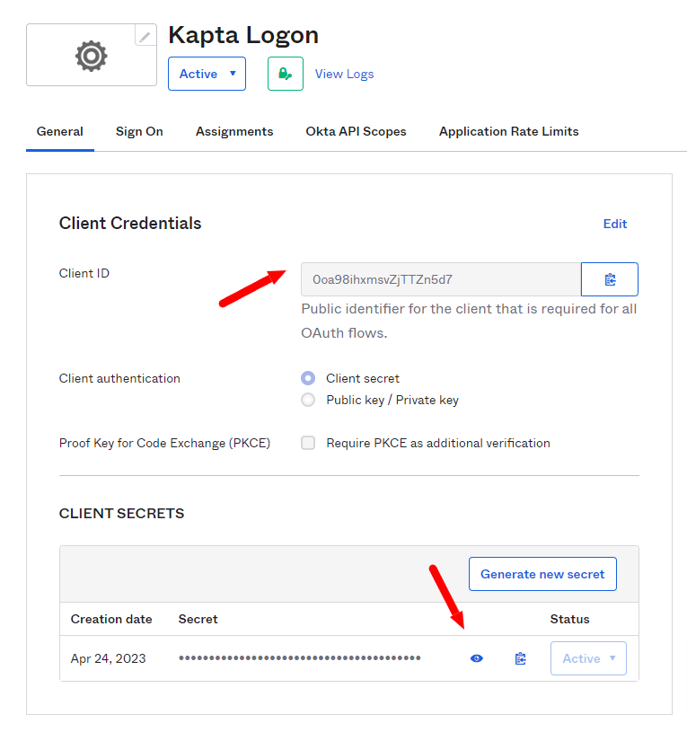 OKTA SSO – Kapta Help Center