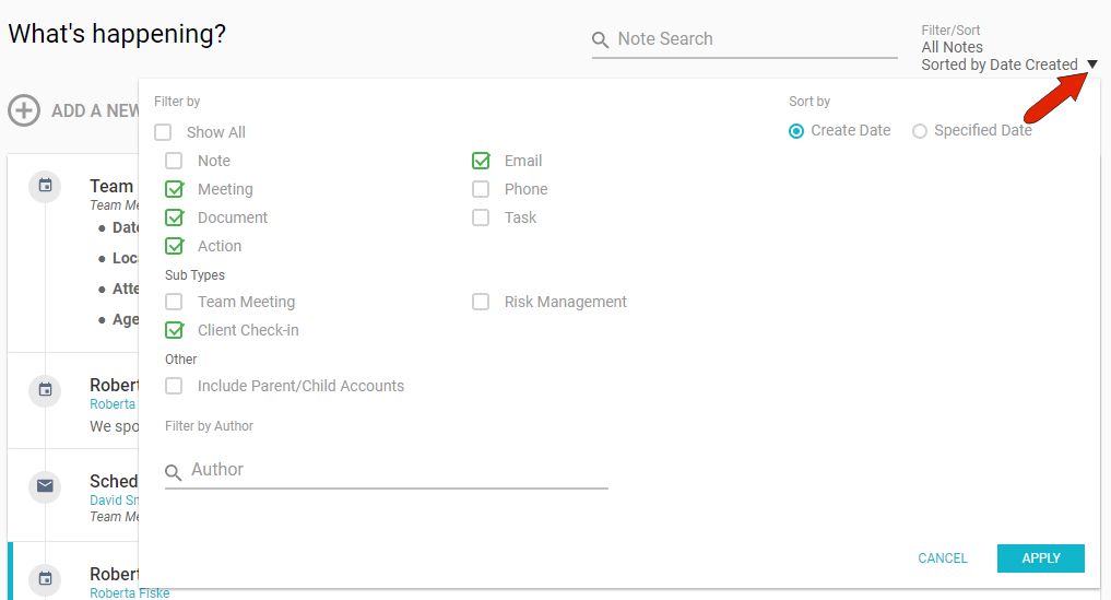 Account Notes – Kapta Help Center