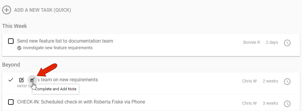 Task Notes – Kapta Help Center