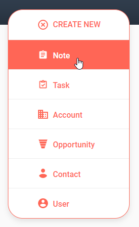 Create New Note – Kapta Help Center
