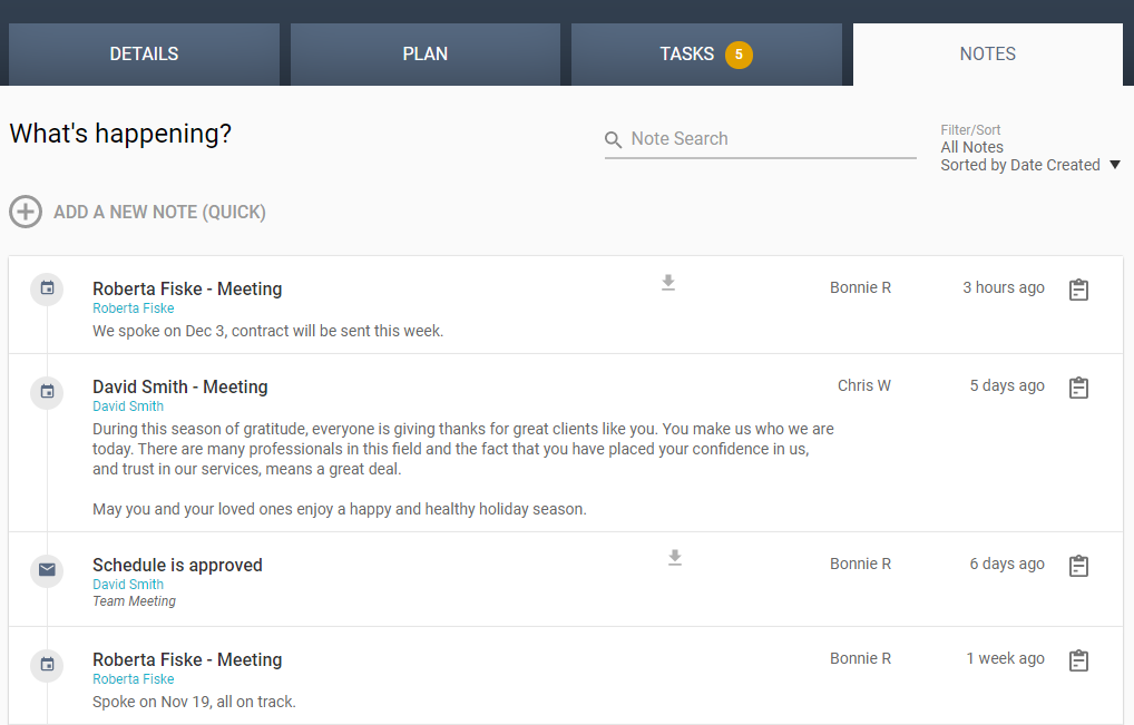 Account Notes – Kapta Help Center